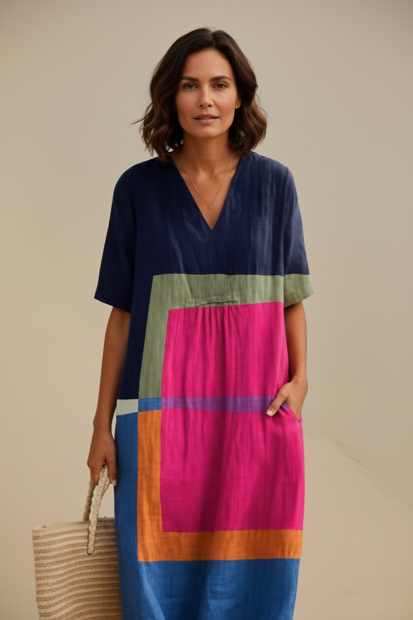 Arianie | Vibrant Dress – ByronBayClassics
